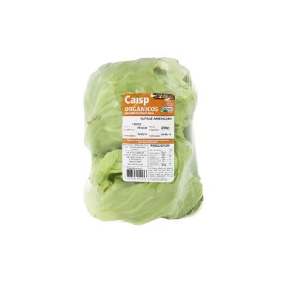 Alface Americana Orgânico Caisp 200g